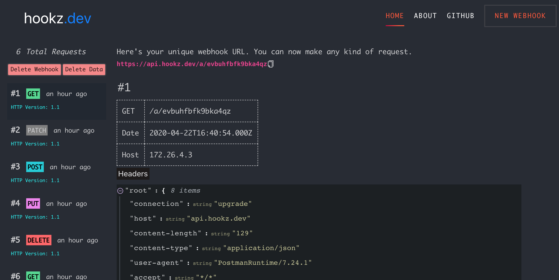 Fun Builds Hooksdev A Developer Tool For Testing And Debugging Requests Coding